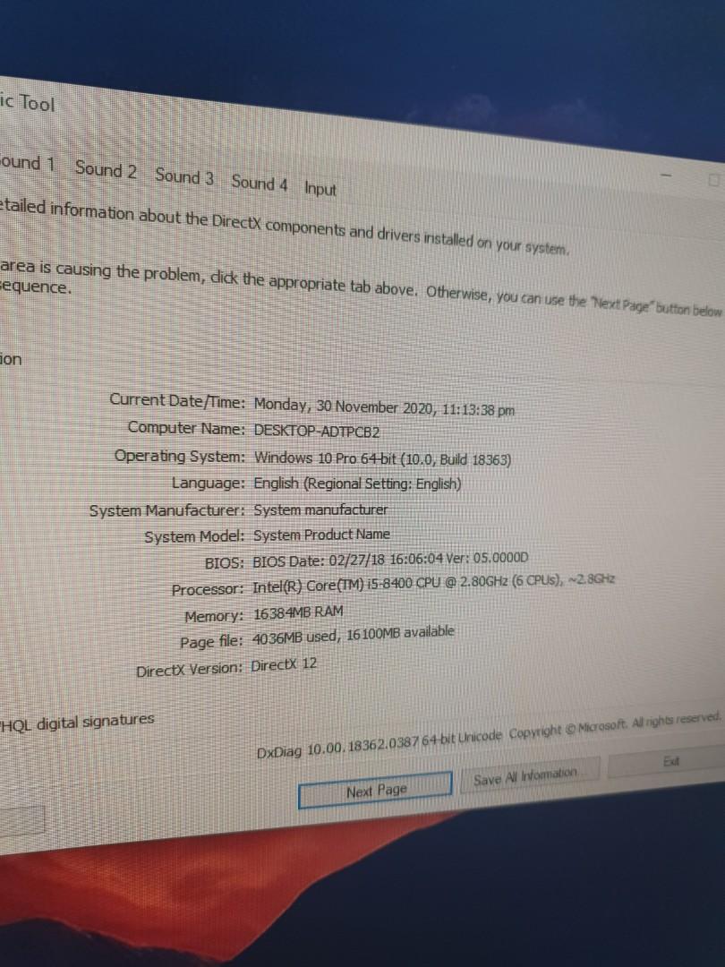 Full set PC (specs below), Computers & Tech, Parts & Accessories ...