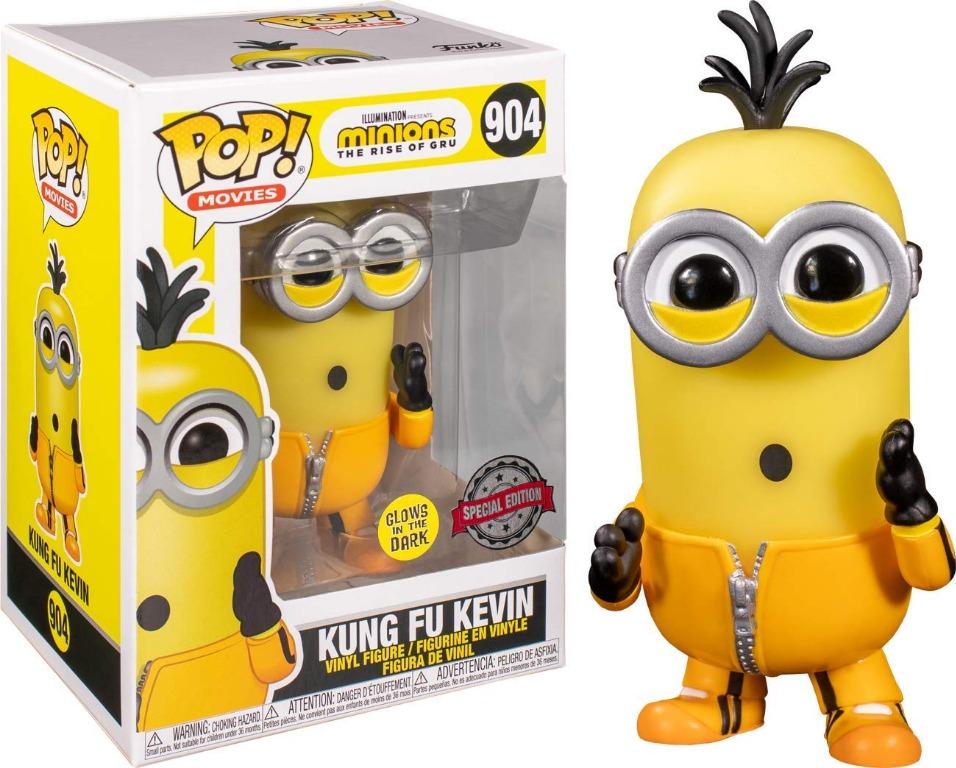 Funko POP! (904) Kung Fu Kevin Glow in the Dark (7018986) Brand New ...