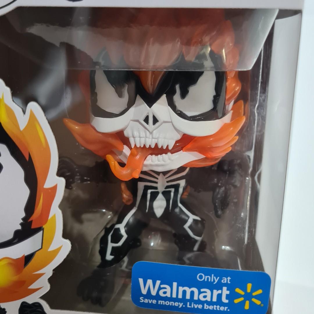 Funko Pop: Venomized Ghost Rider (Walmart Exclusive), Hobbies & Toys ...