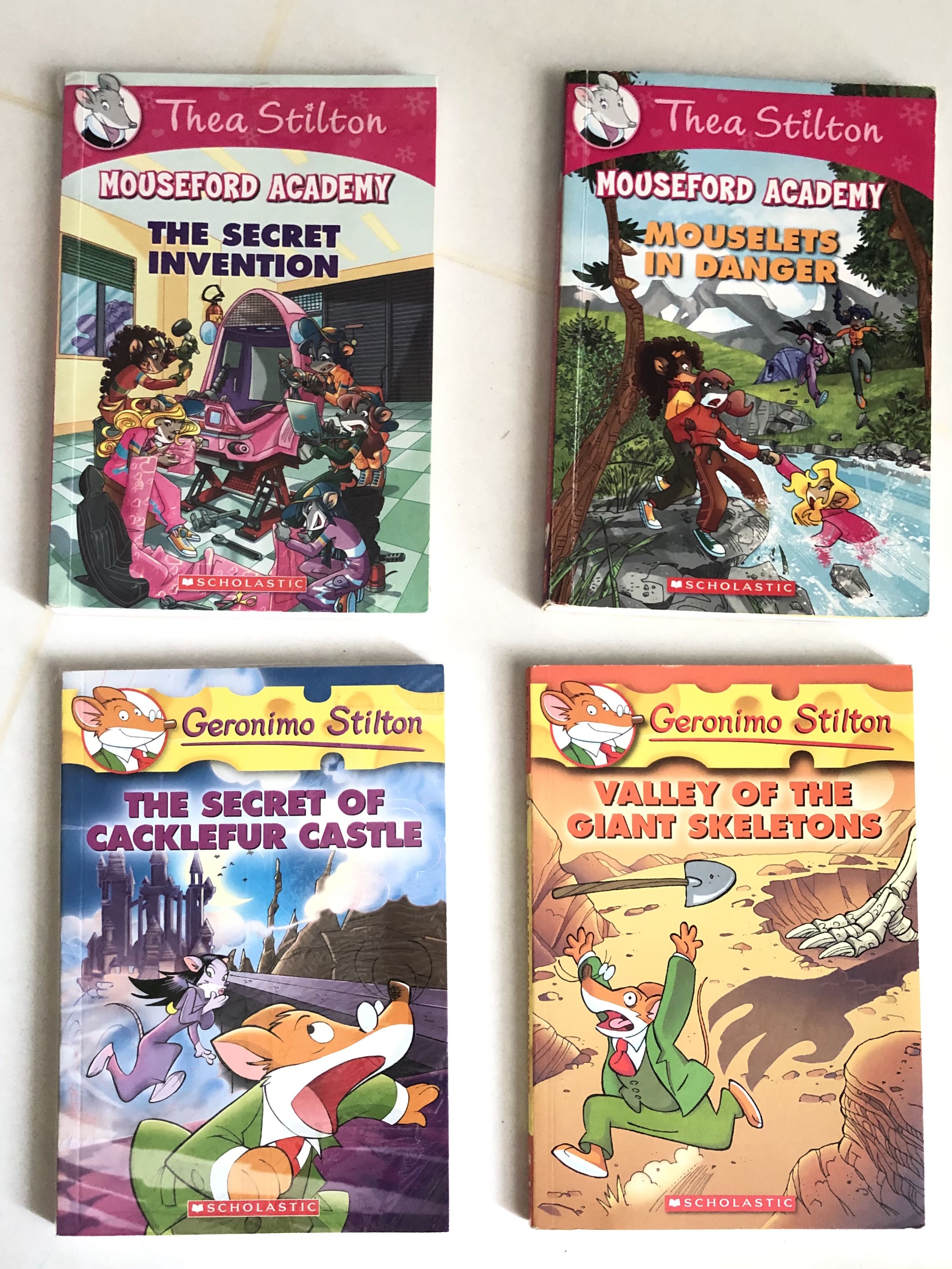 Geronimo & Thea Stilton Storybooks(softcover), Hobbies & Toys, Books ...