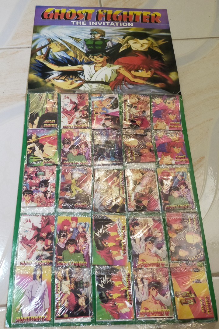 Ghost Fighter Yuyu teks chart, Hobbies & Toys, Memorabilia ...