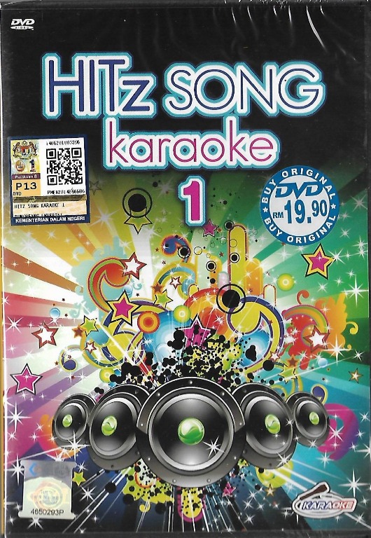 Hitz Songs Karaoke Vol.1 DVD 40 Today Popular Songs made popular by ...