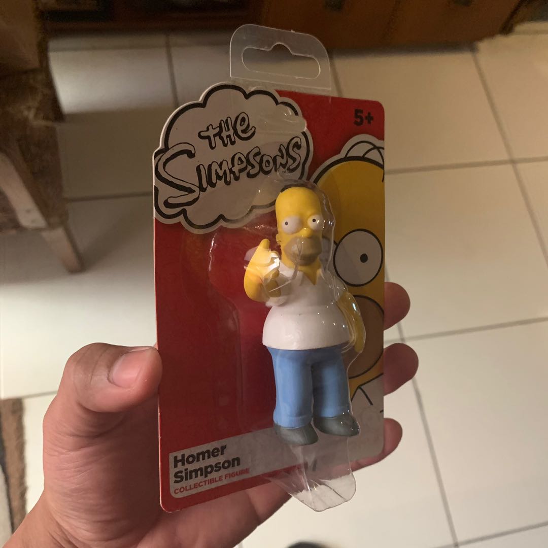 Homer Simpson The Simpsons Action Figure BNIB, Toys & Collectibles ...