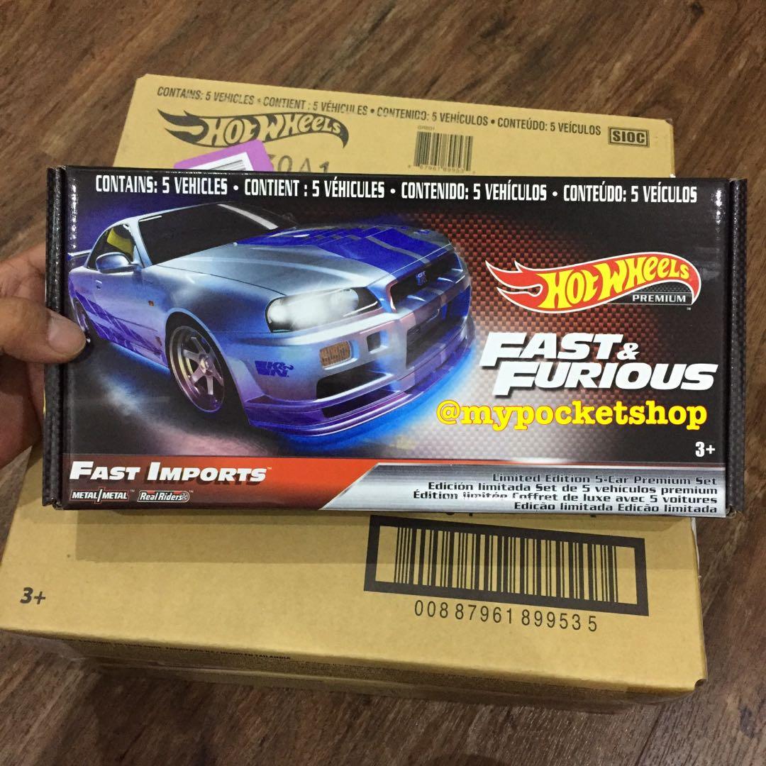 (RESERVED) Hot Wheels FAST & FURIOUS - Fast Imports / Hotwheels Premium ...