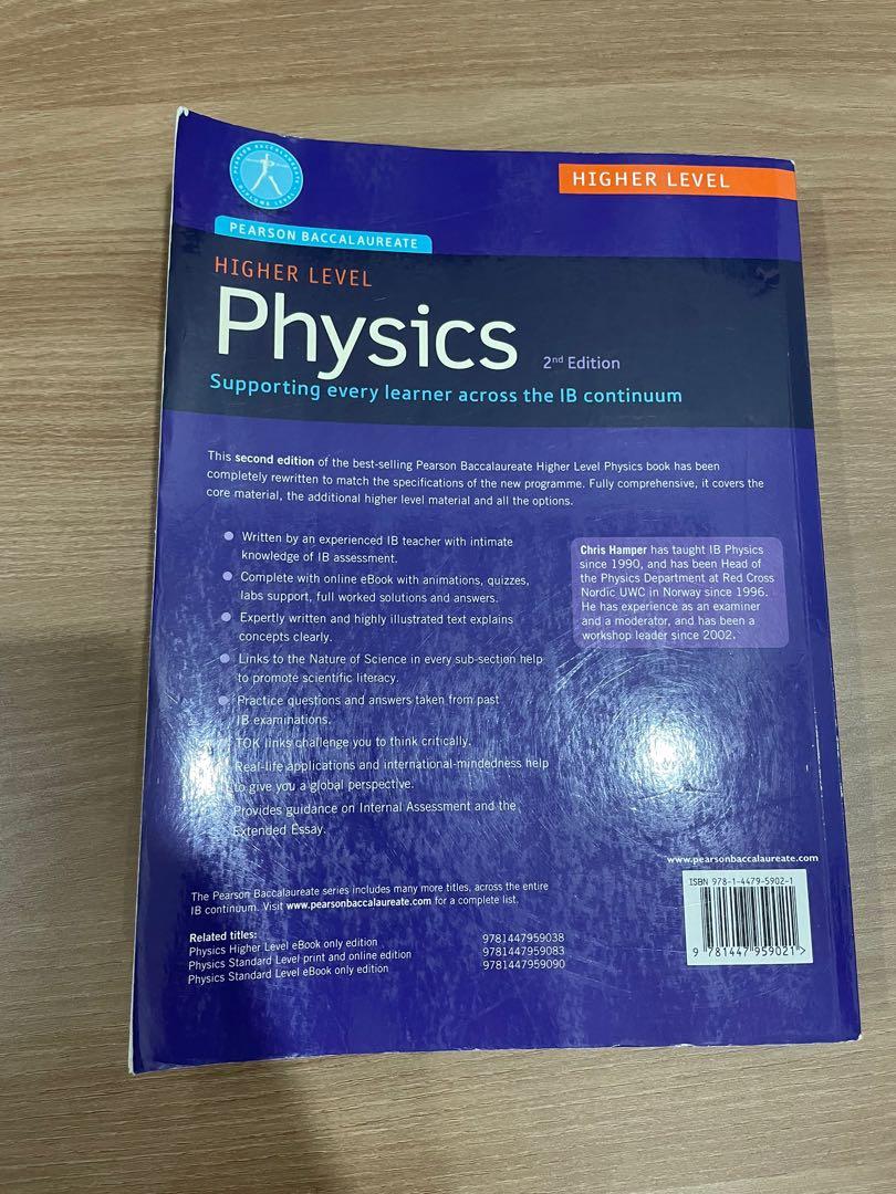 IB HL PHYSICS TEXTBOOK PEARSON, Hobbies & Toys, Books & Magazines ...