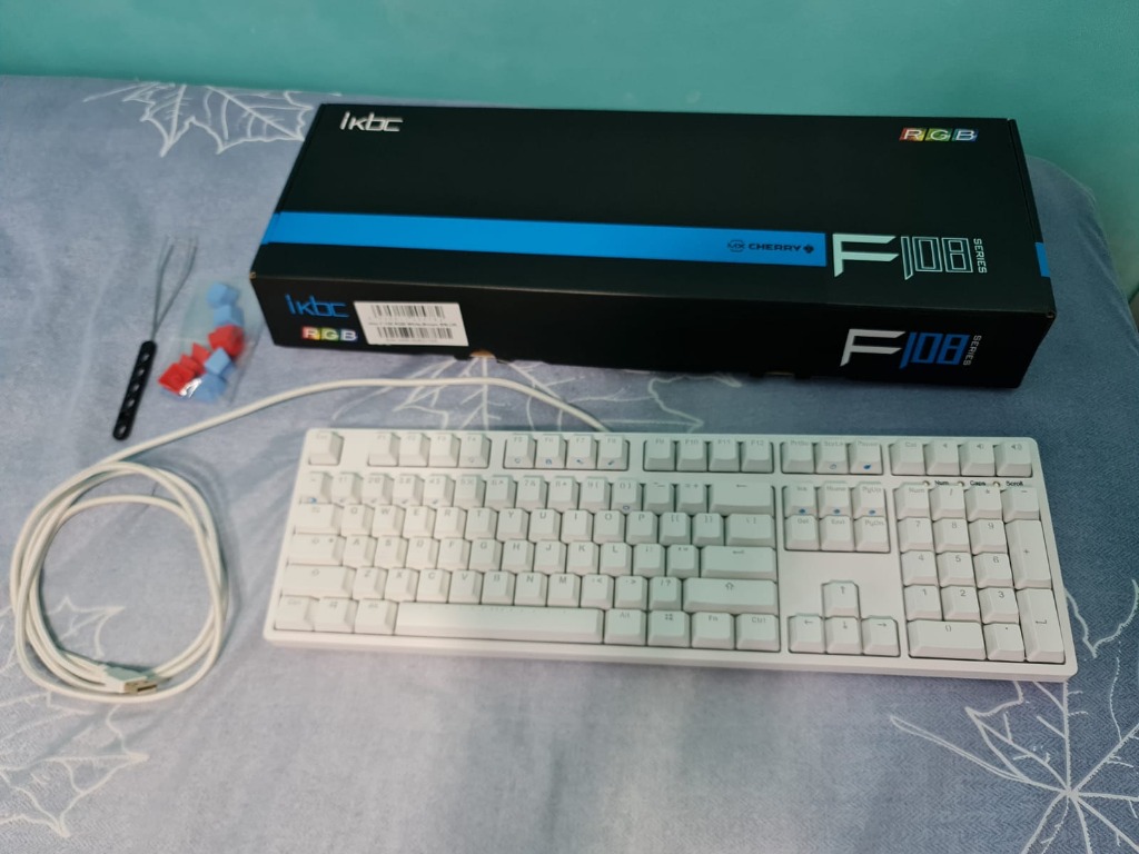 IKBC F108 with full box accessories (Brown switches), Computers & Tech ...