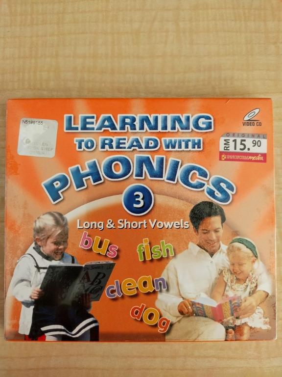 Learning To Read With Phonics Vol.3 Long & Short Vowels VCD Children ...