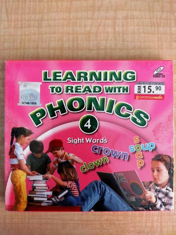 Learning To Read With Phonics Vol.4 Sight Words VCD Children Education ...