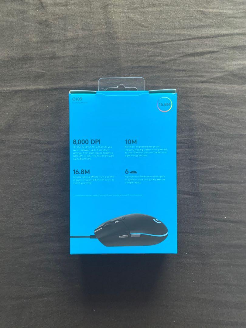 Logitech G103 Lightsync, Computers & Tech, Parts & Accessories ...