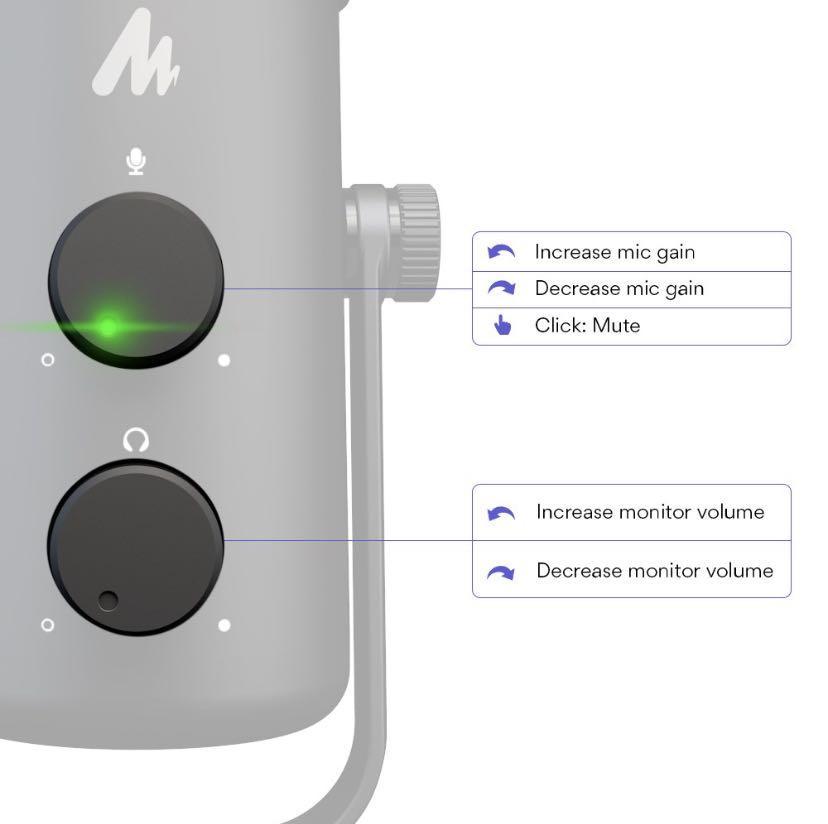 Maono Fairy USB microphone, Audio, Microphones on Carousell