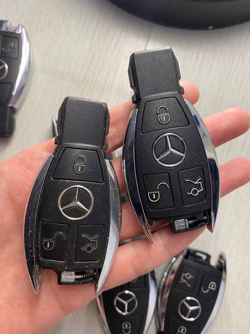 1:1 Mercedes Benz fob key shell cover a b c cla gla gle glb GLC e slk s ...