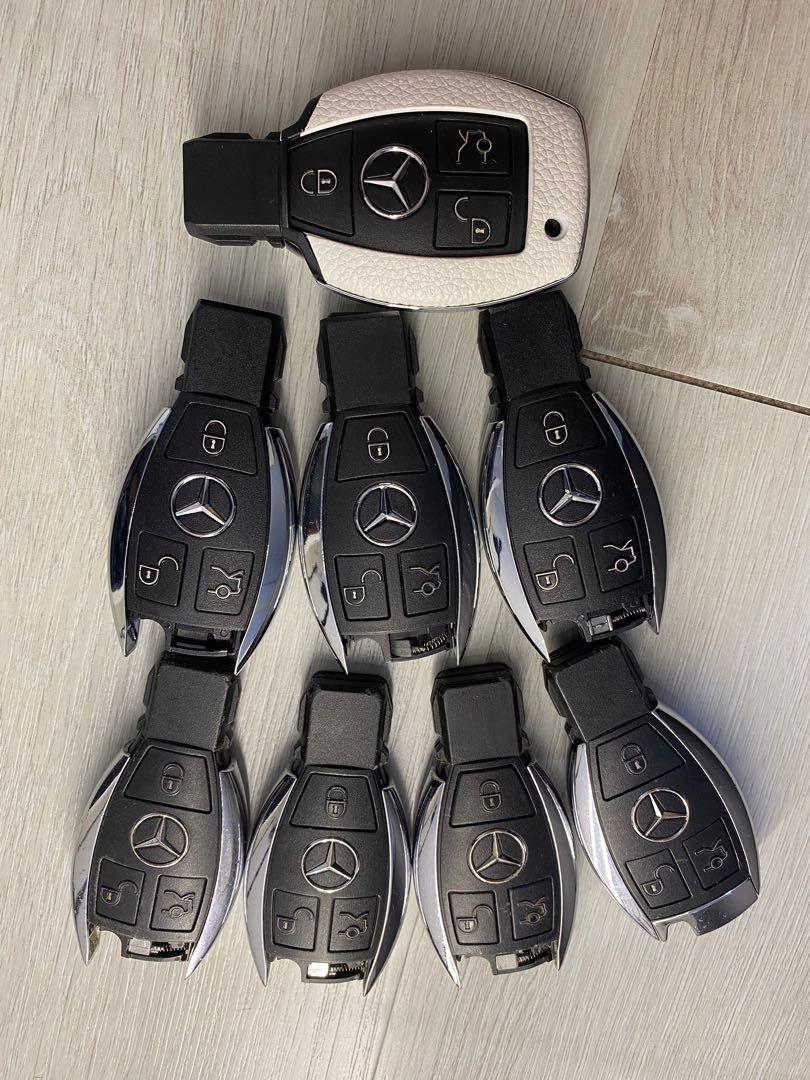 1:1 Mercedes Benz fob key shell cover a b c cla gla gle glb GLC e slk s ...