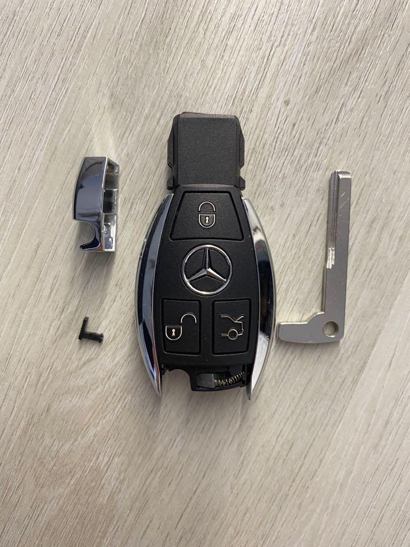 1:1 Mercedes Benz fob key shell cover a b c cla gla gle glb GLC e slk s ...