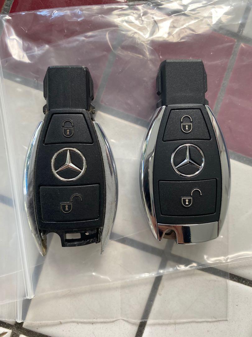 1:1 Mercedes Benz fob key shell cover a b c cla gla gle glb GLC e slk s ...