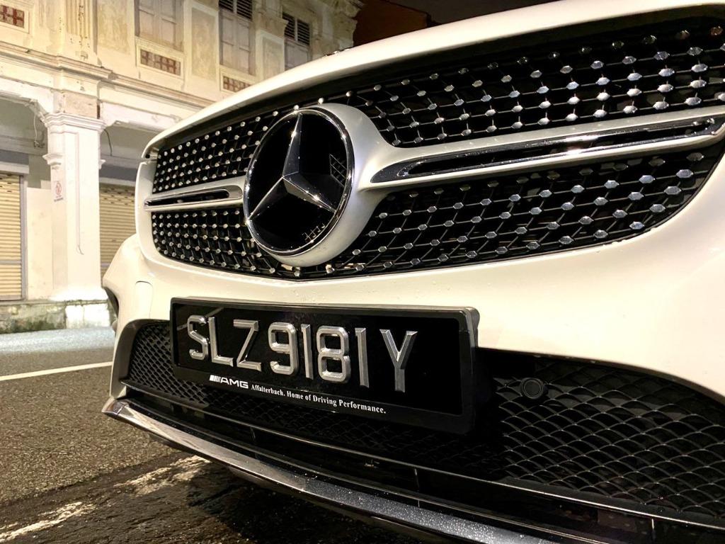 Mercedes-Benz AMG Number Plate Brackets Affalterbach Home of Diving ...