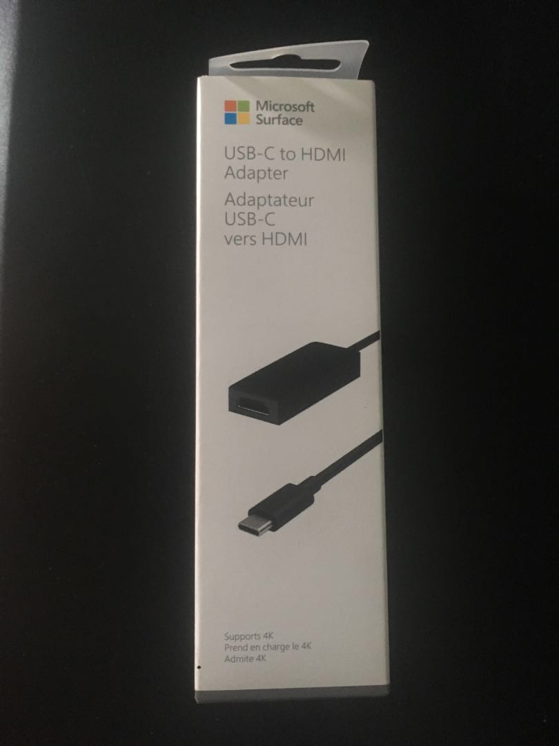 Microsoft Surface USB-C to HDMI Adapter HFM-00001, Computers & Tech ...