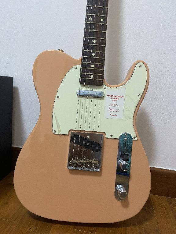 MIJ Flamingo Pink Fender Telecaster Hybrid, Hobbies & Toys, Music ...