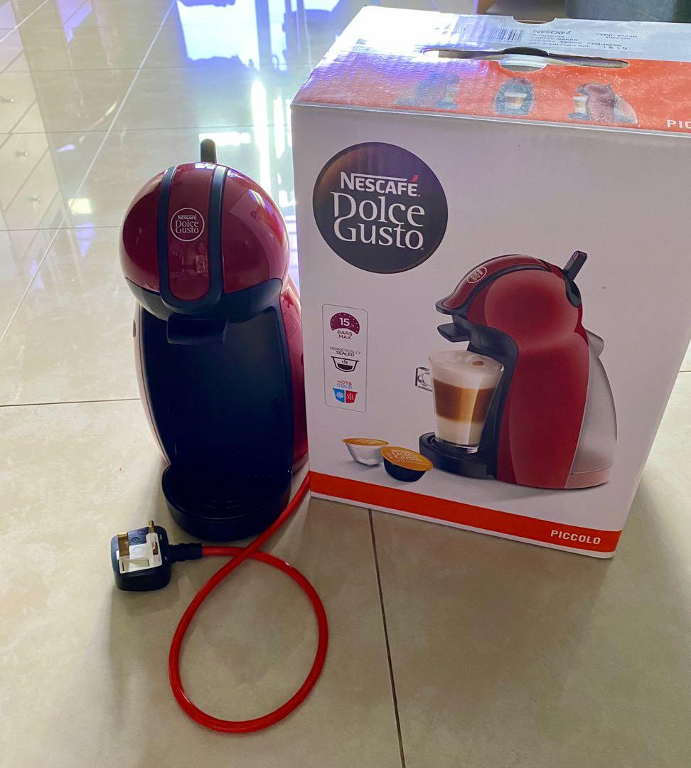 Nescafe Dolce Gusto (New) Cherry Red, TV & Home Appliances, Kitchen ...