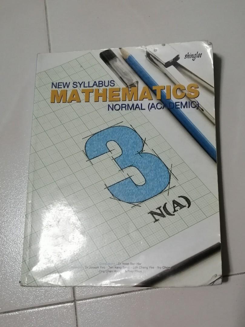 New Syllabus Mathematics Textbook 3(NA), Hobbies & Toys, Books ...
