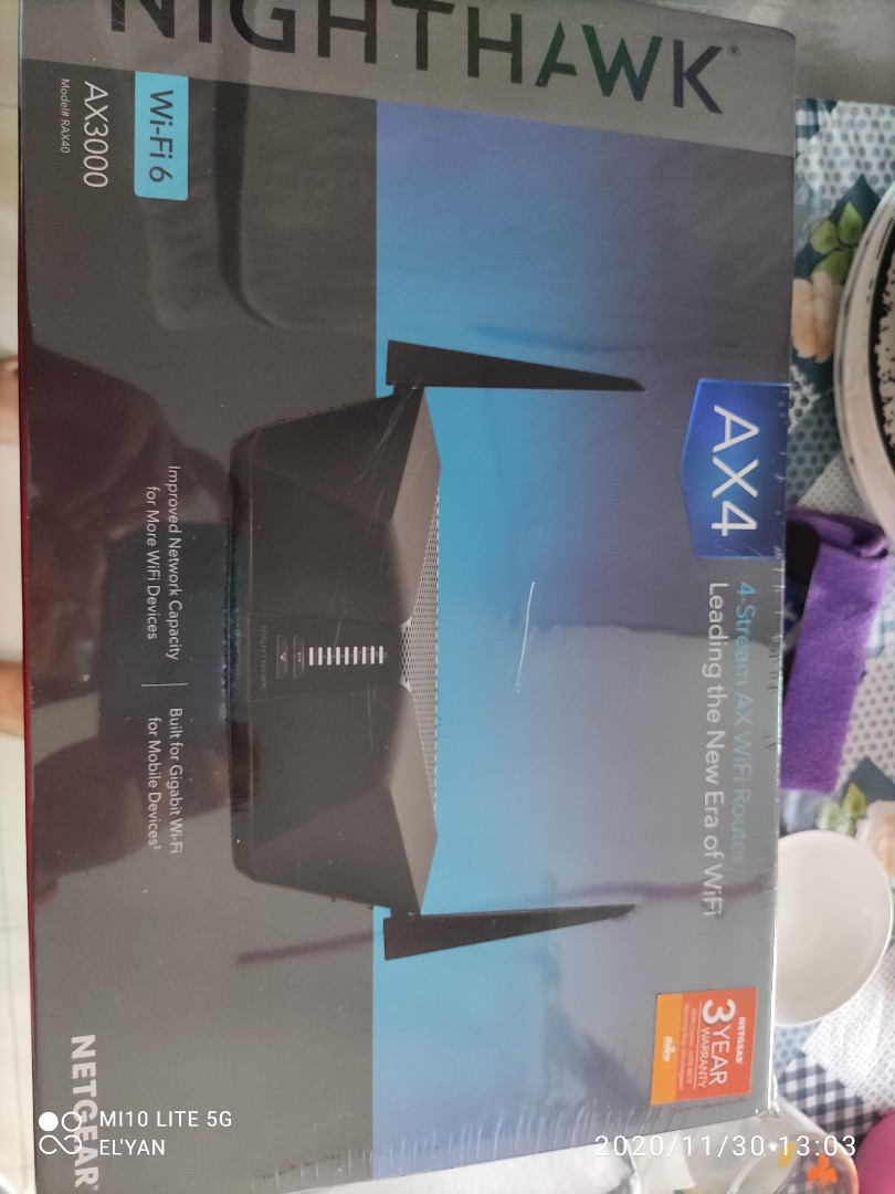 Nighthawk AX4 ( ax3000), Computers & Tech, Parts & Accessories ...