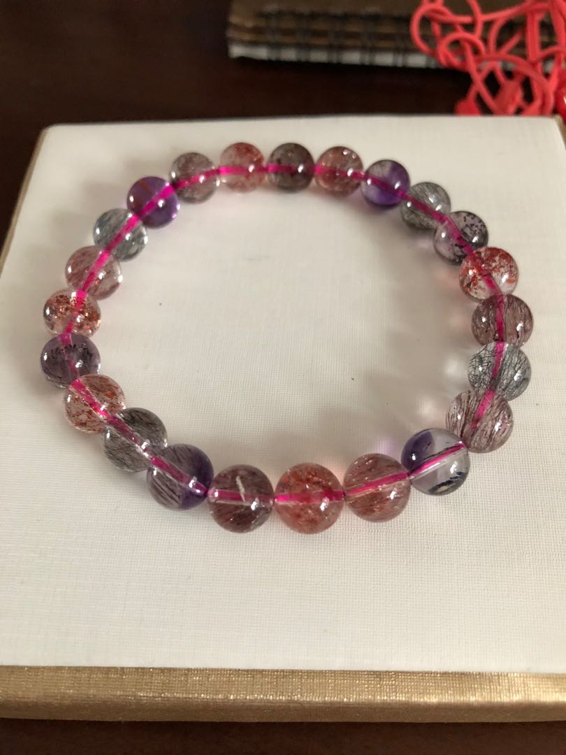 Premium super 7 bracelet 8 mm, Women's Fashion, Jewelry & Organisers ...