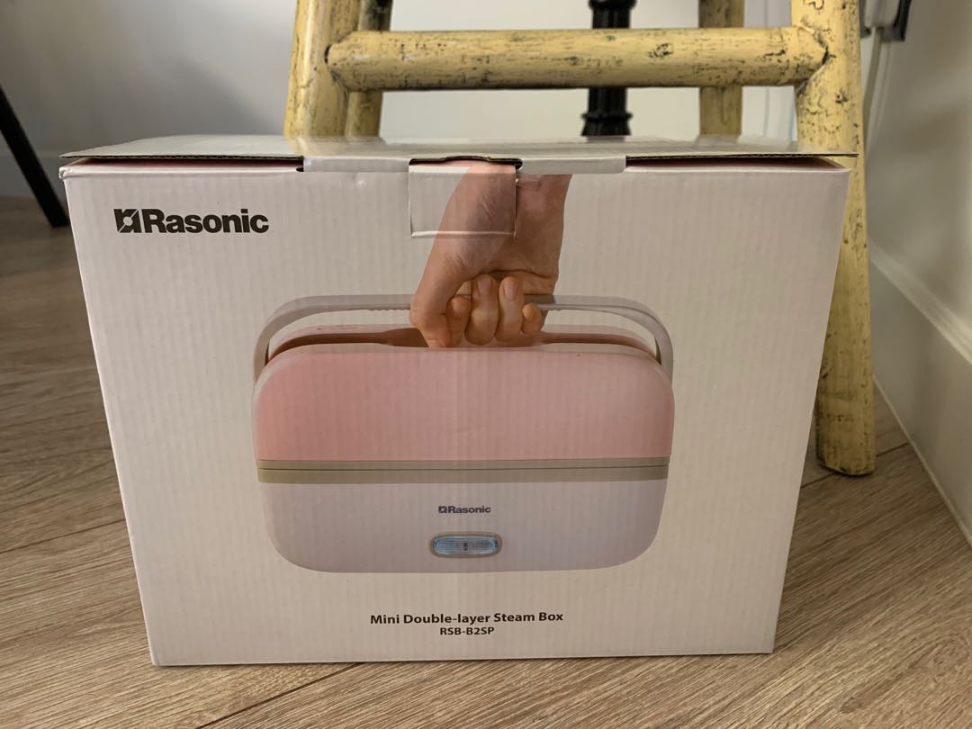 全新Rasonic 迷你雙層蒸煮飯盒, 家庭電器, 廚房電器, 焗爐及多士爐 on Carousell