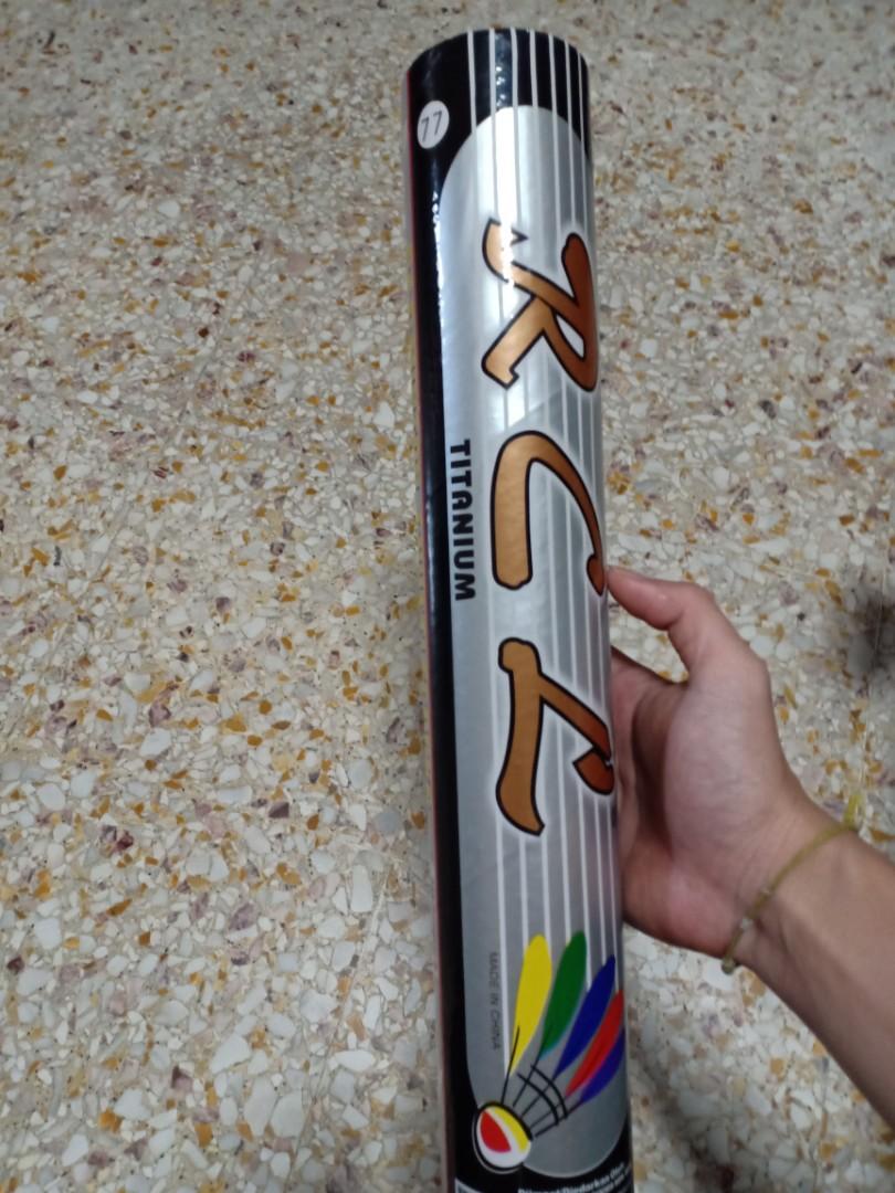 RCL Titanium Shuttlecock, Sports Equipment, Sports & Games, Racket ...