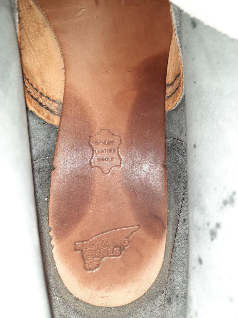 Red Wing 8143 Slate Blue Moc Toe Redwing, Men's Fashion, Footwear ...