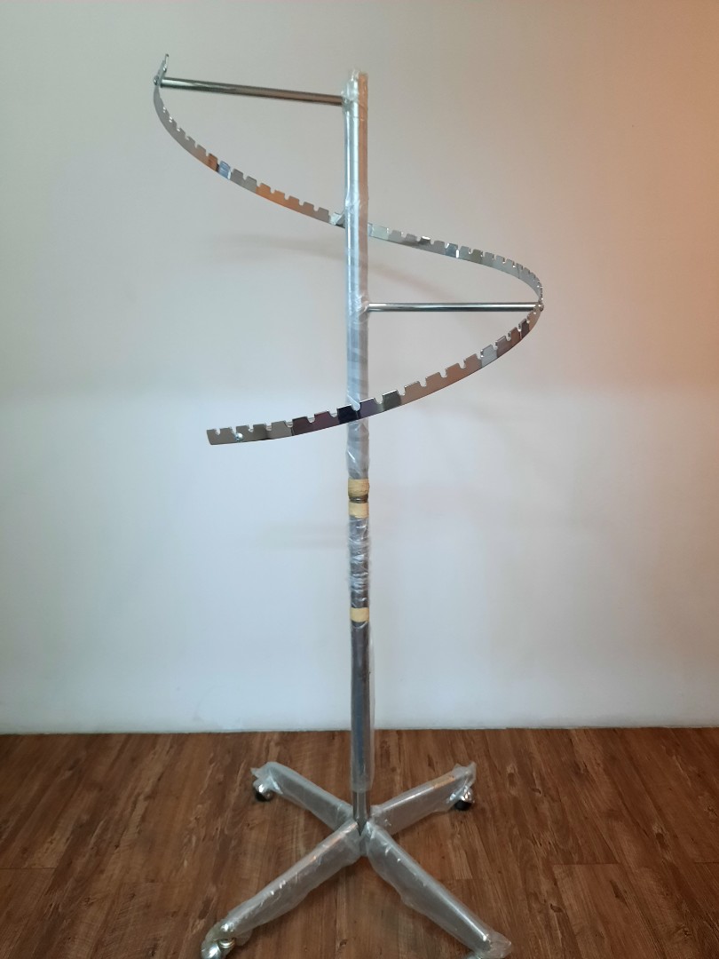 Retail fashion circular display stand, Everything Else on Carousell