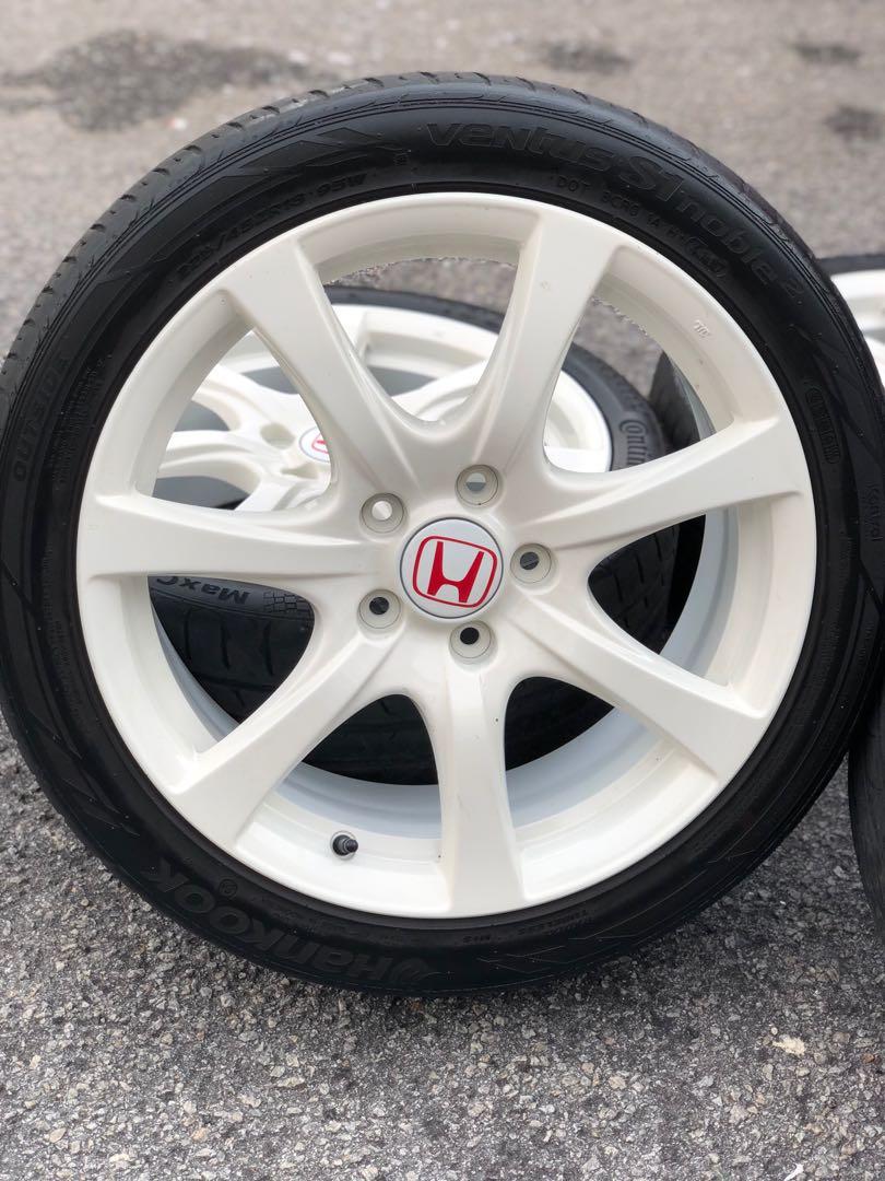 Rim original Honda Civic FD2R 18 inci, Auto Accessories on Carousell