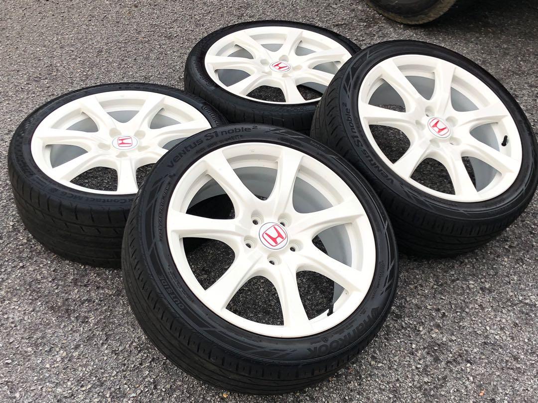 Rim original Honda Civic FD2R 18 inci, Auto Accessories on Carousell