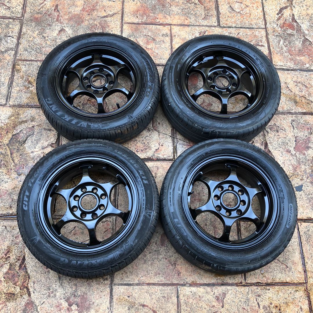Rim SSR Type C 13 inci pcd100/110, Auto Accessories on Carousell