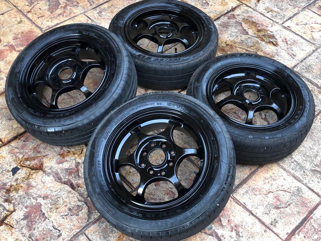 Rim SSR Type C 13 inci pcd100/110, Auto Accessories on Carousell
