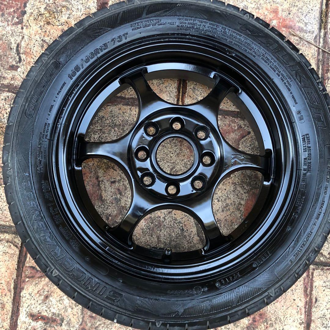 Rim SSR Type C 13 inci pcd100/110, Auto Accessories on Carousell
