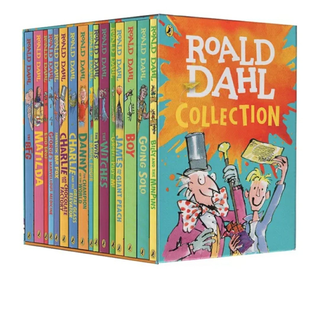 ⭐Roald Dahl Collection - 15 Books⭐, 興趣及遊戲, 書本 & 文具, 小朋友書 - Carousell