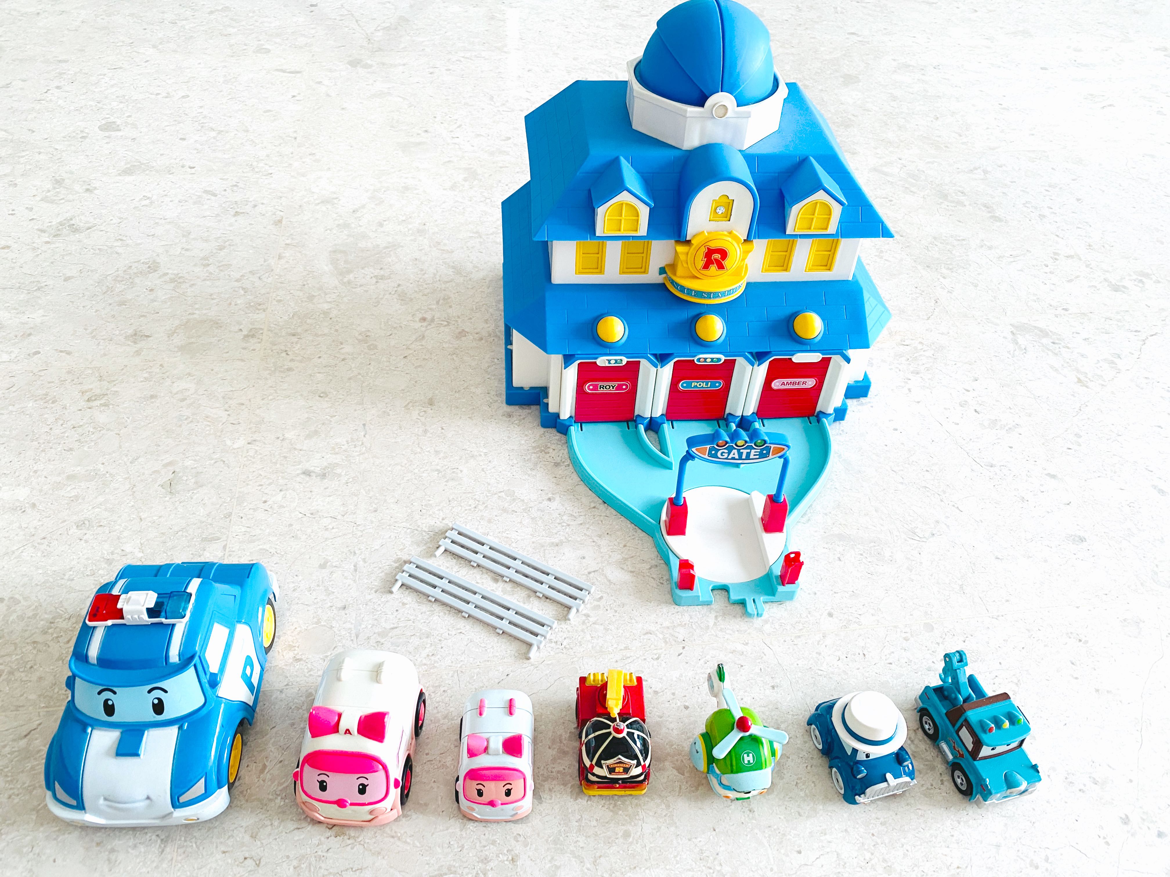 Robocar Poli rescue station, Hobbies & Toys, Toys & Games on Carousell