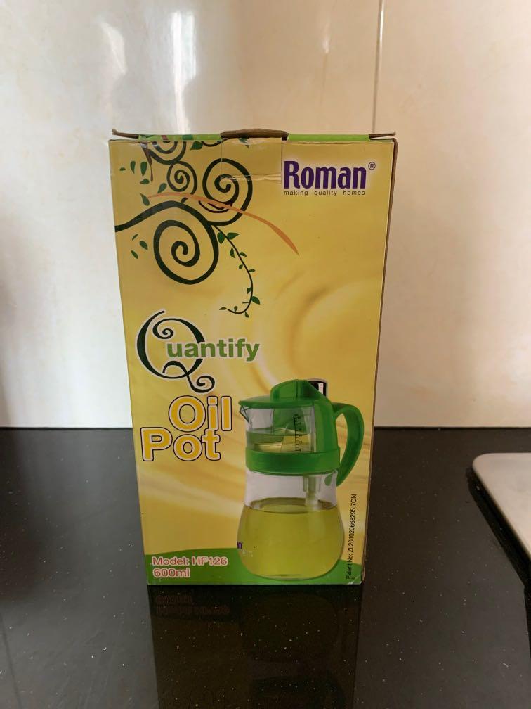 Roman Oil Pot (NEW!), Furniture & Home Living, Kitchenware & Tableware ...