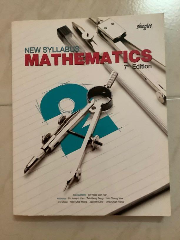 Sec 2 Math Textbook, Hobbies & Toys, Books & Magazines, Textbooks on ...