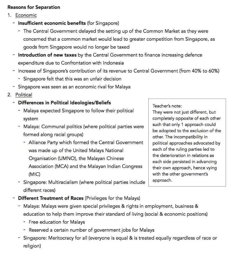 Secondary 1 & 2 Science History Geography School Softcopy Notes ...