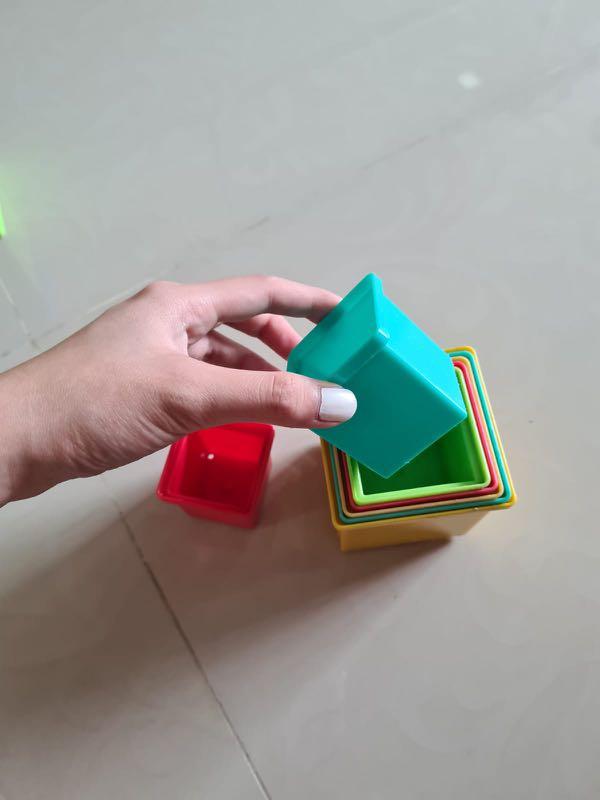 Stacking blocks, Hobbies & Toys, Toys & Games on Carousell