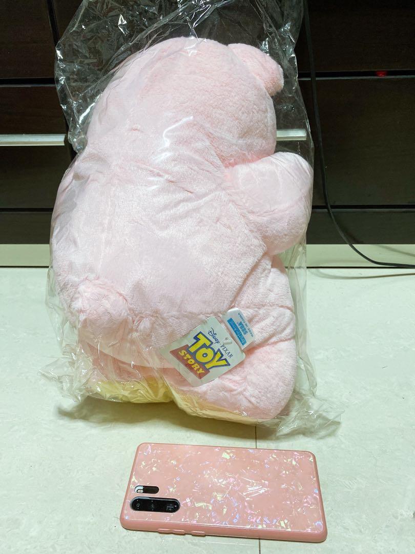 Toy story light pink lotso plush toy, Hobbies & Toys, Toys & Games on ...