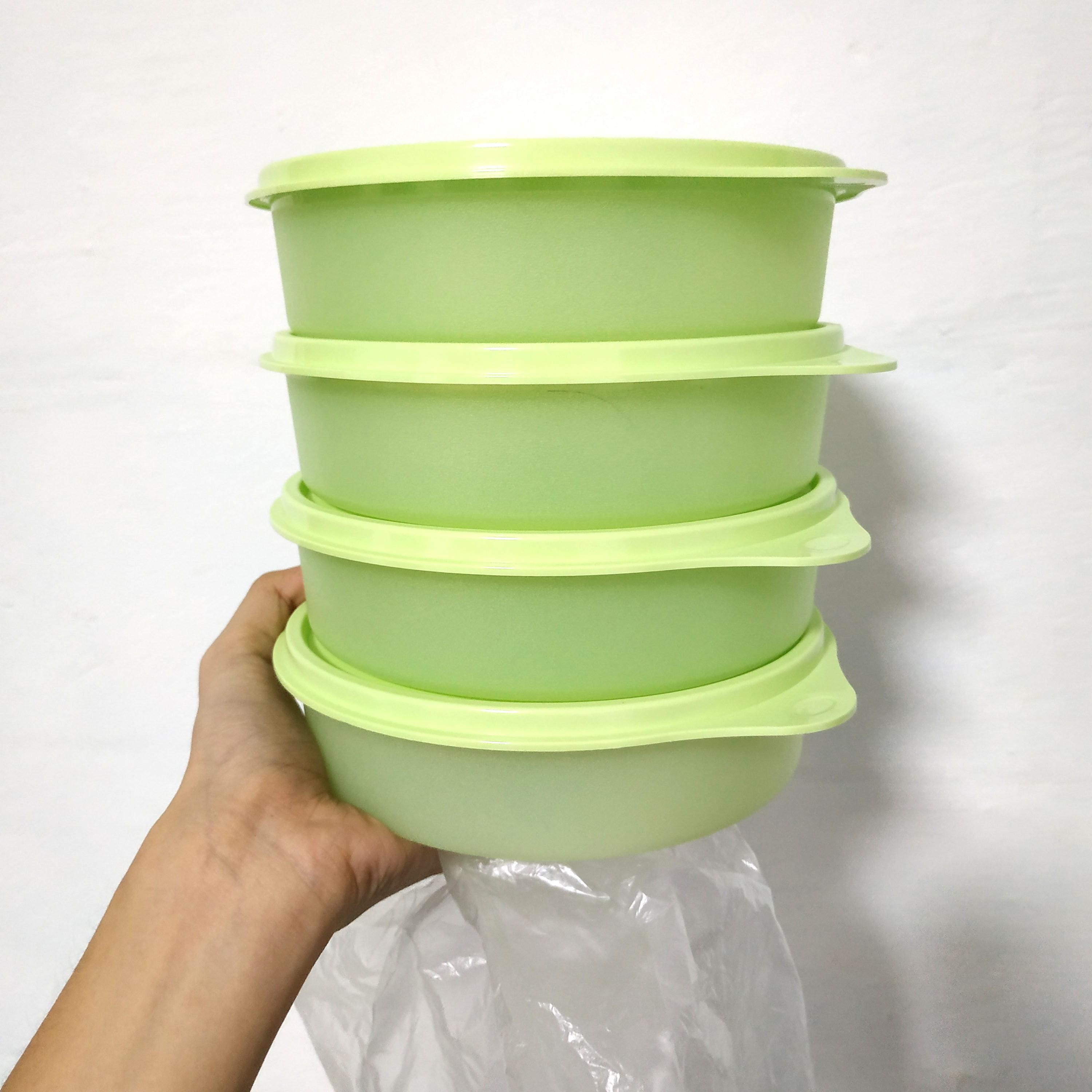 Tupperware 600 ml Modular Bowl Container Set of 4, Furniture & Home ...