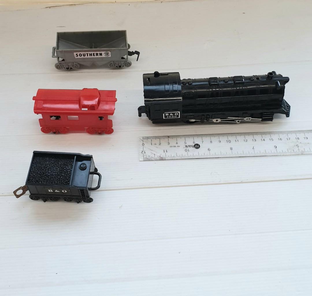 vintage Western freight train set made in Hong kong, Hobbies & Toys ...