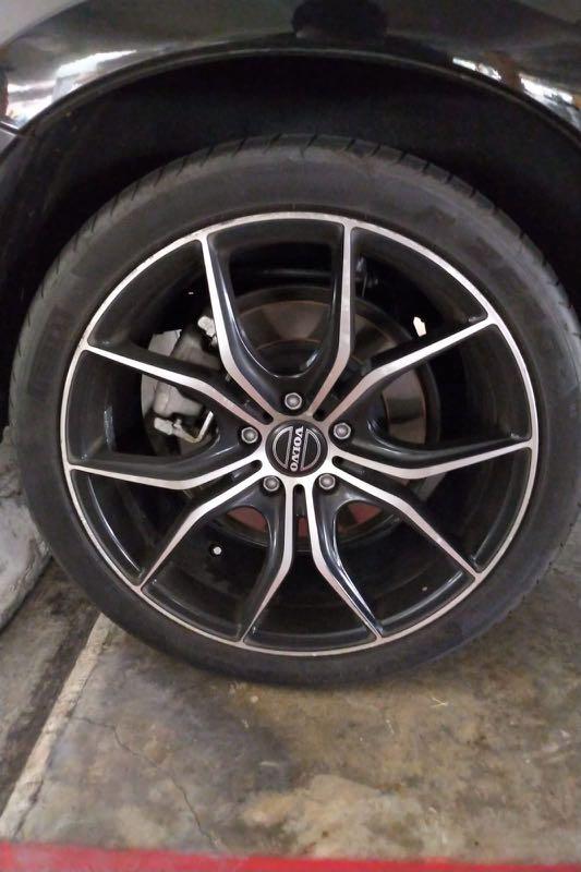 Volvo 18” Rims + Tyres, Car Accessories, Tyres & Rims on Carousell