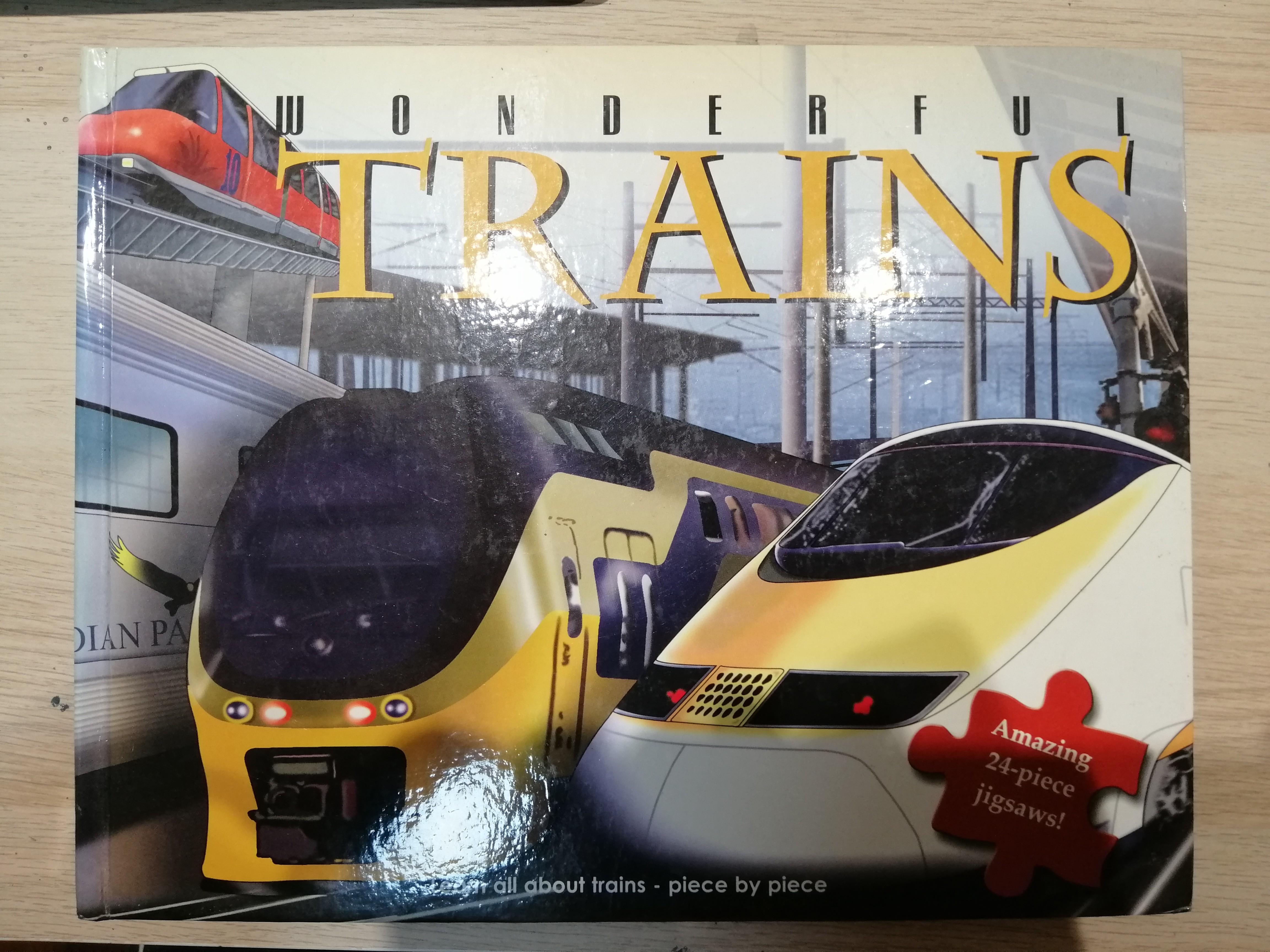 Wonderful Trains with puzzles, Hobbies & Toys, Books & Magazines ...