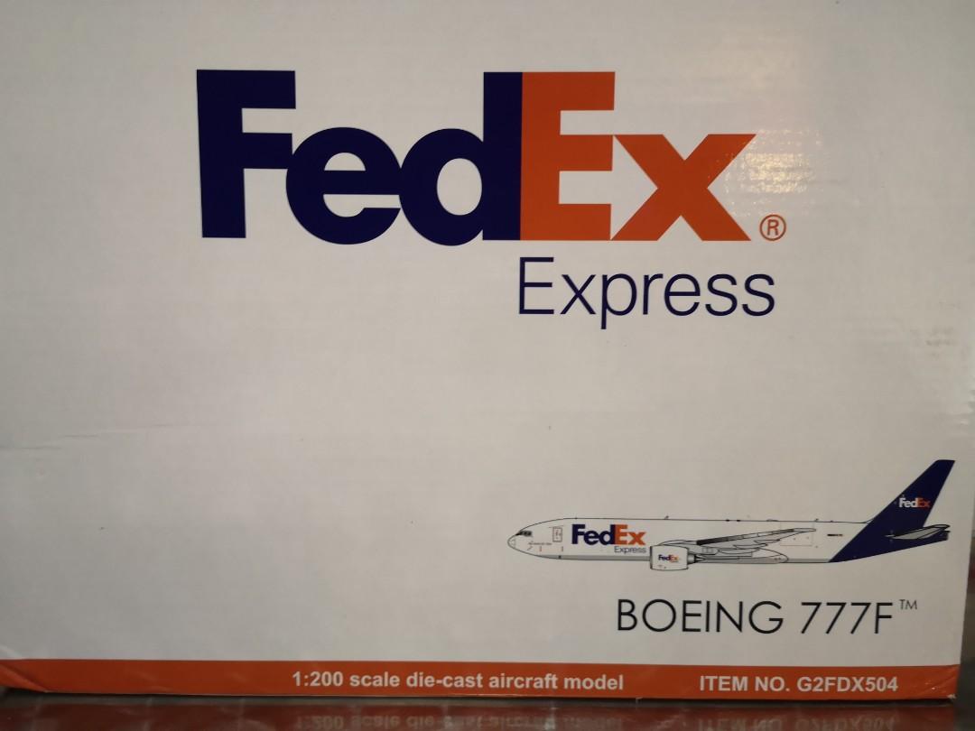 1:200 FedEx Boeing 777F with Landing Gears, G2FDX504., Hobbies & Toys ...
