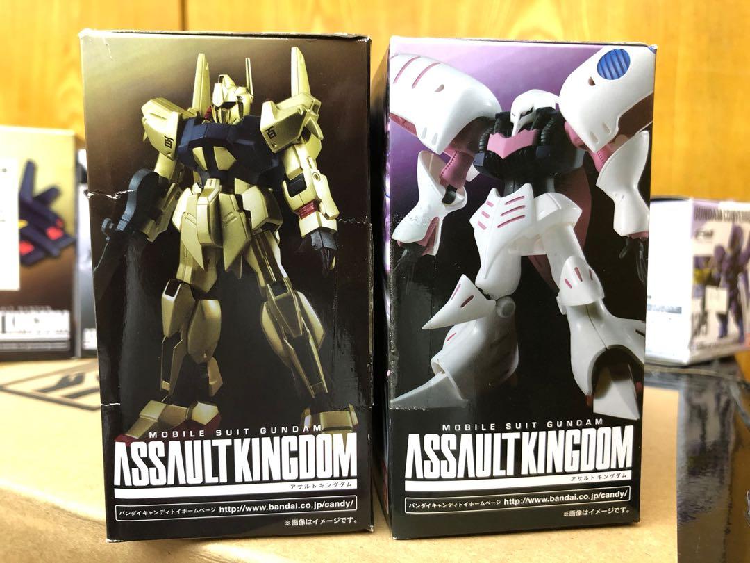 全新 行版 食玩 ASSAULT KINGDOM EX06 EX07 機動戰士 GUNDAM 高達 MSN-00100 HYAKU-SHIKI ...
