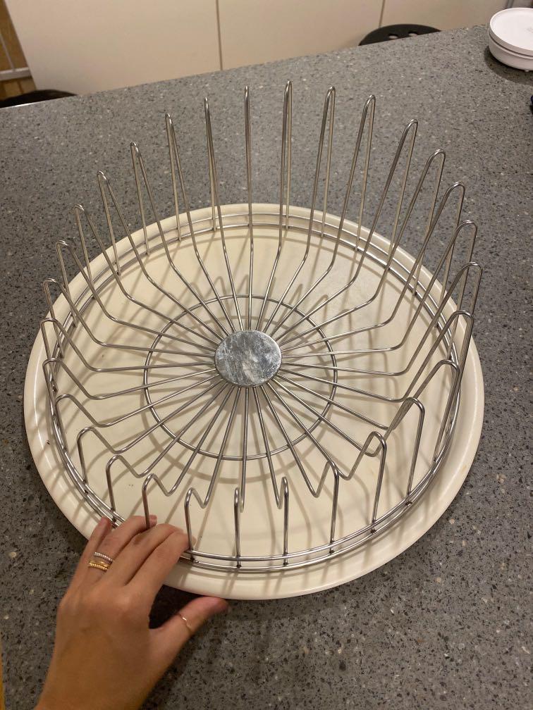 Alessi dish rack, Furniture & Home Living, Kitchenware & Tableware ...