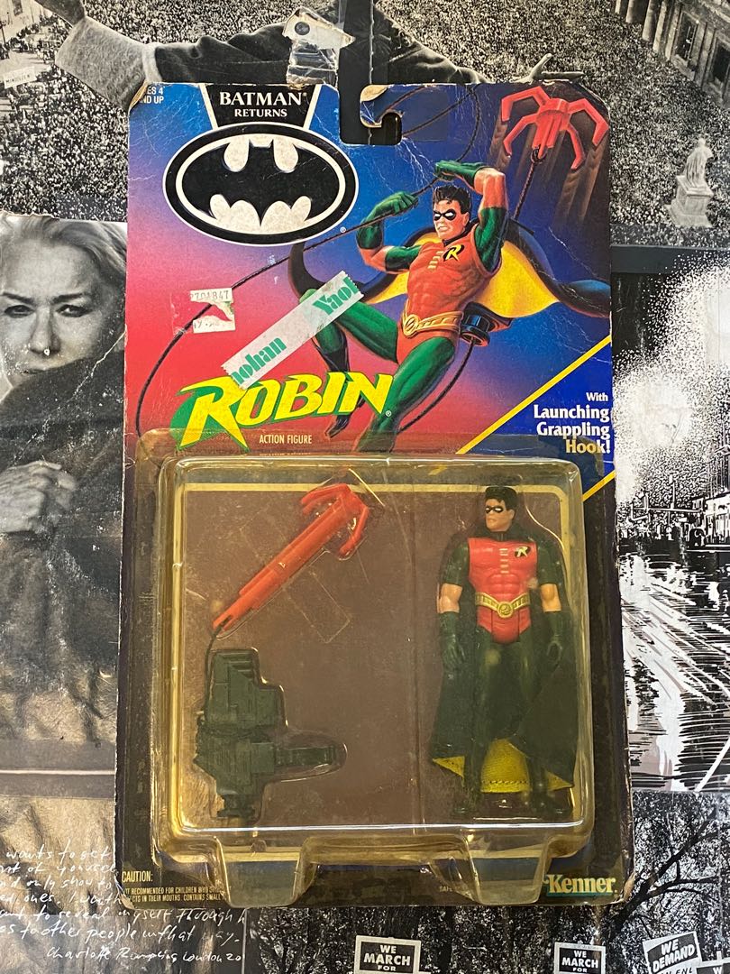 Batman returns Robin figures, 興趣及遊戲, 玩具 & 遊戲類 - Carousell
