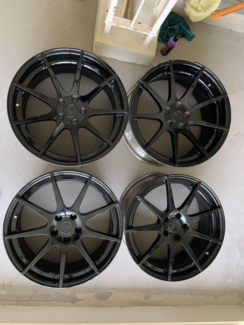 BC forged HB29 wheels 19”, Car Accessories, Tyres & Rims on Carousell